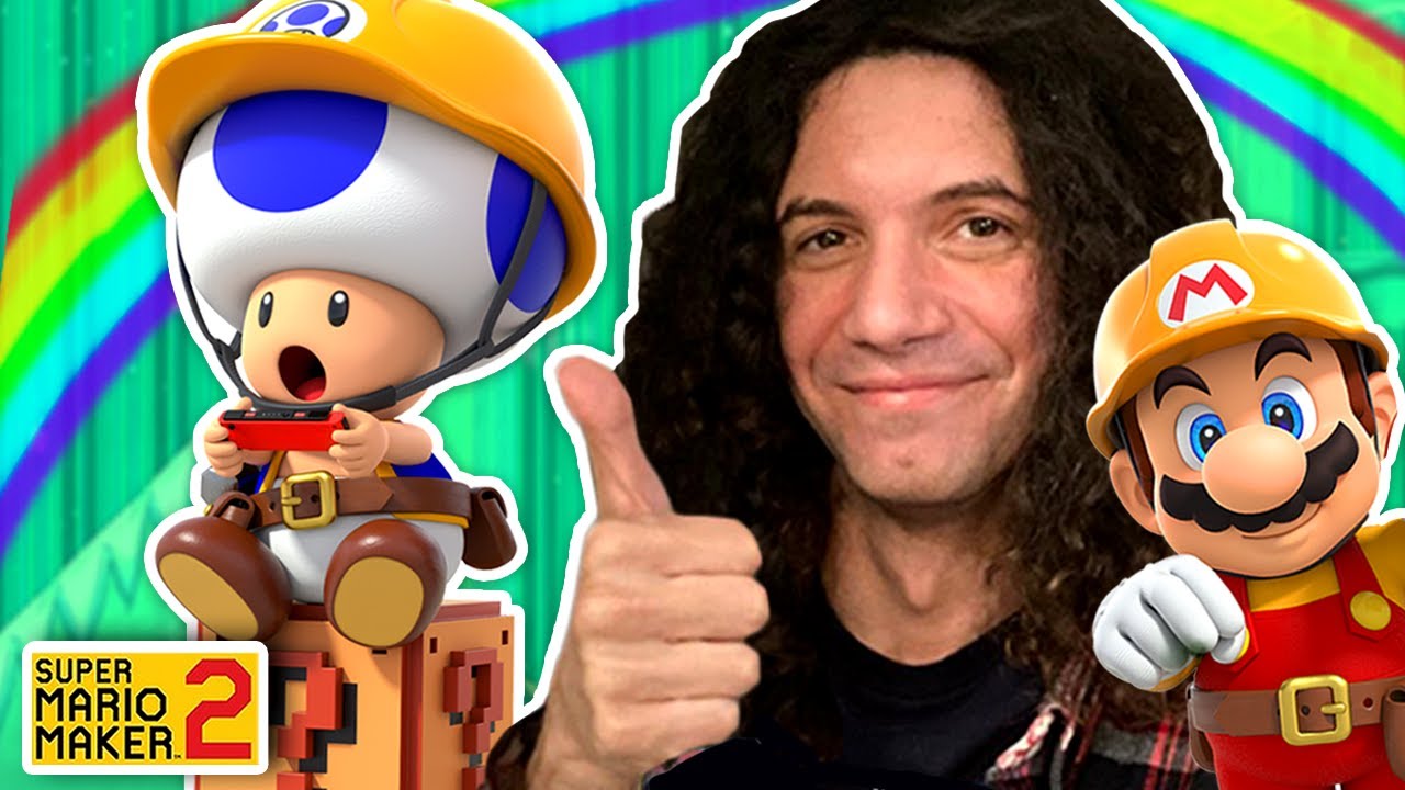 Funny man thinks of something funny | Mario Maker 2 [22] - YouTube