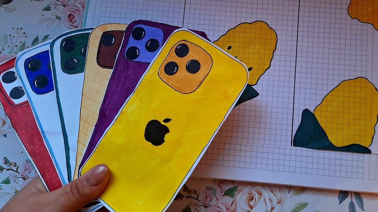 Iphone 15🌸Paper Diy💸 - YouTube