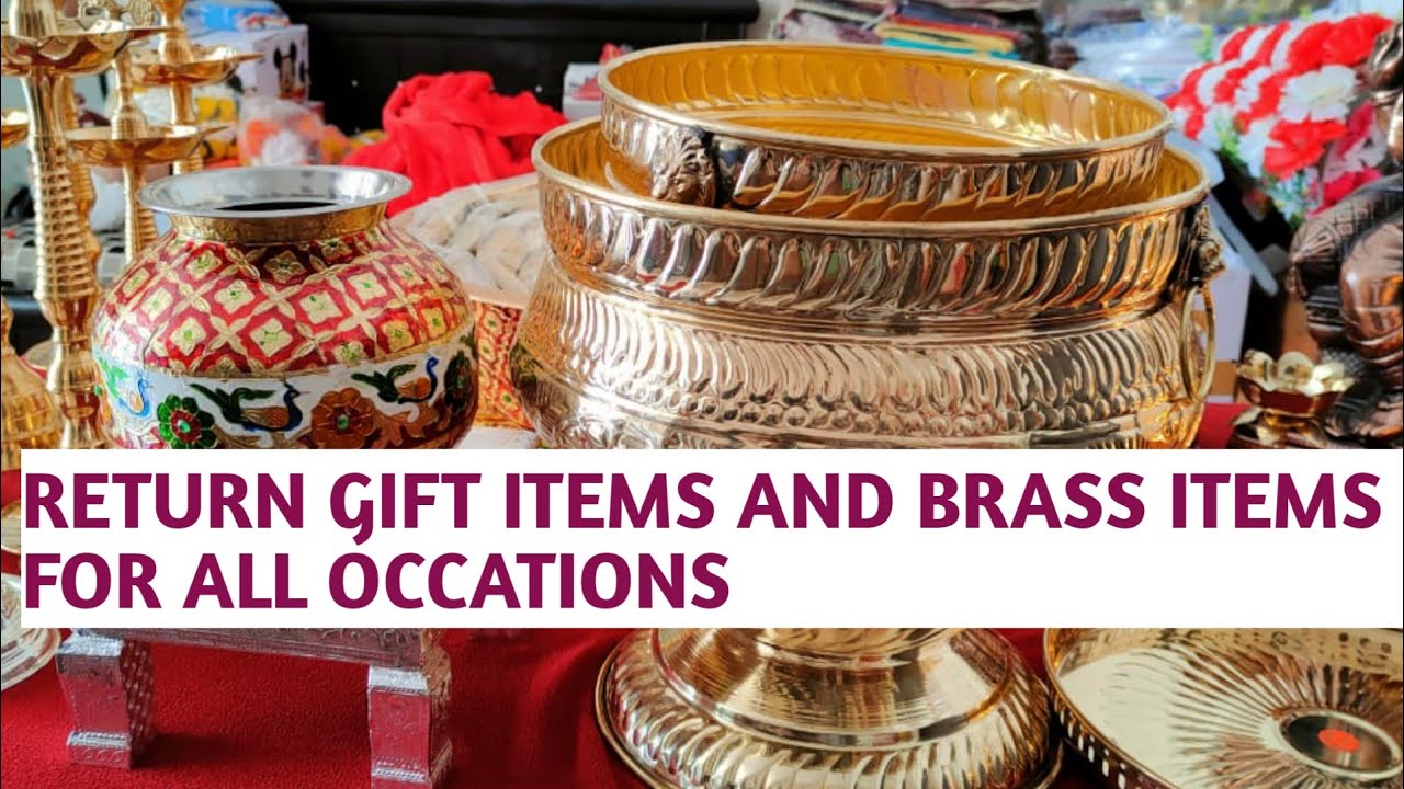 Return gift items and brass items for all occasions with price/unique ...
