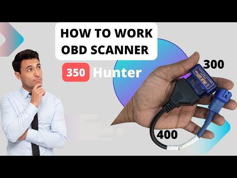 Hunter 350 me OBD scanner installation full video step by step - YouTube