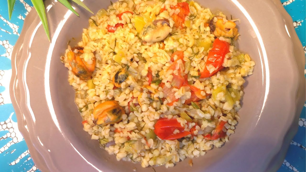 Μυδοπίλαφο Σαμοθράκης! Samothrace mussel pilaf! - YouTube