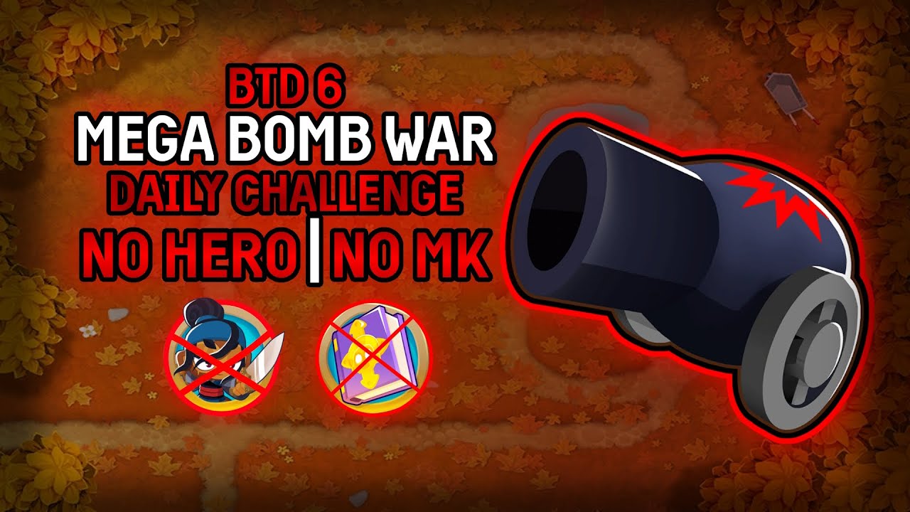 [No Hero | No MK] MEGA BOMB WAR - Daily Challenge - YouTube