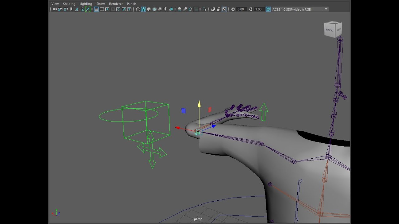 Maya 2023 Elbow Influence Part-2 - YouTube