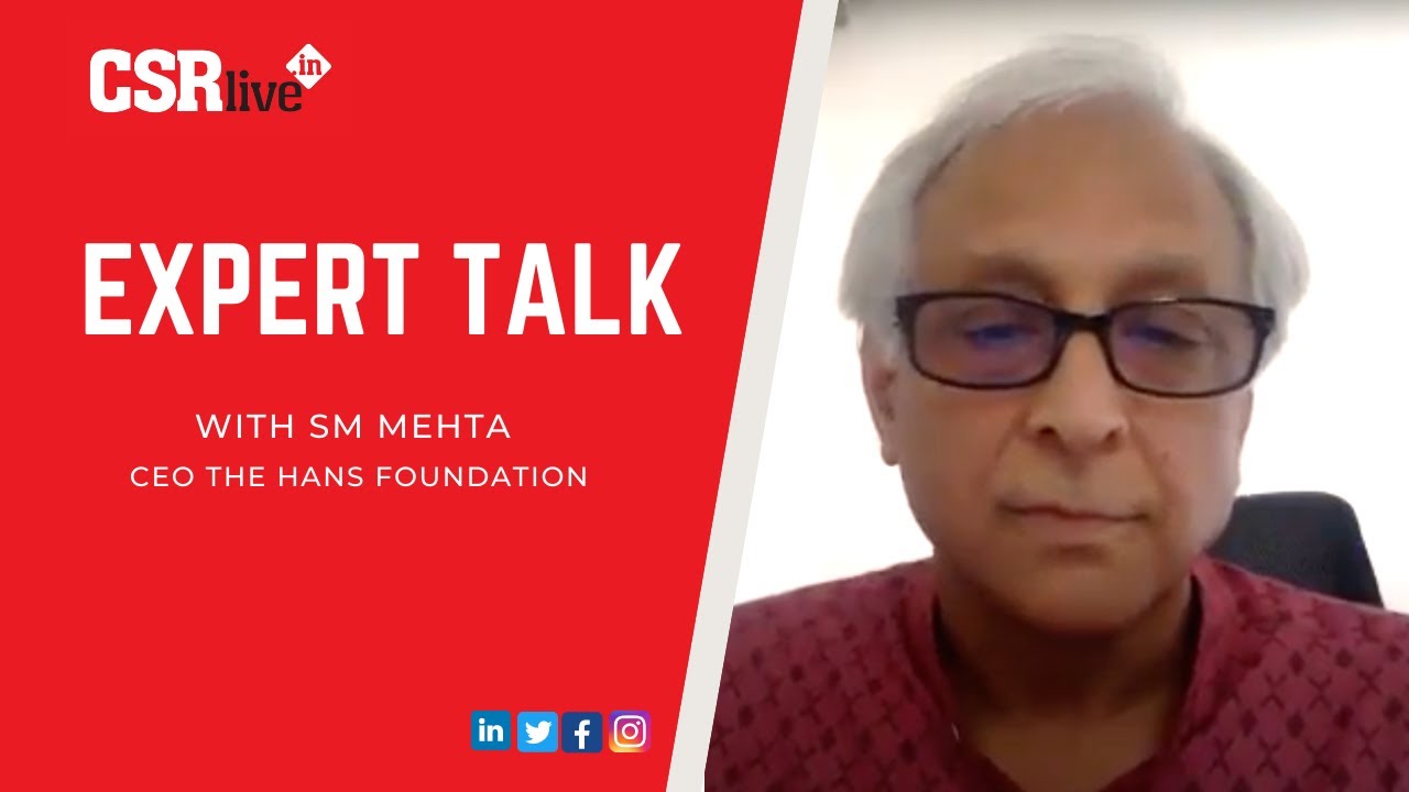 Experts Talk | Mr. SM MEHTA | CEO - THE HANS FOUNDATION - YouTube