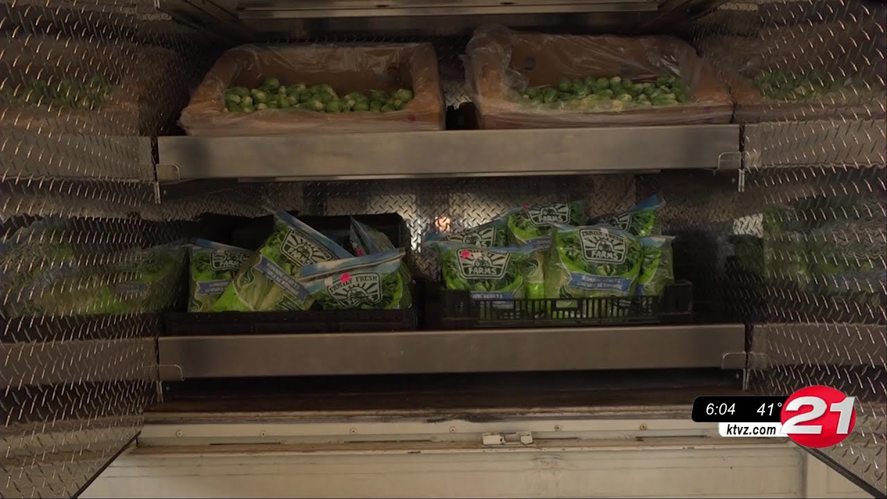 NeighborImpact serving the community through pop-up food pantries - YouTube