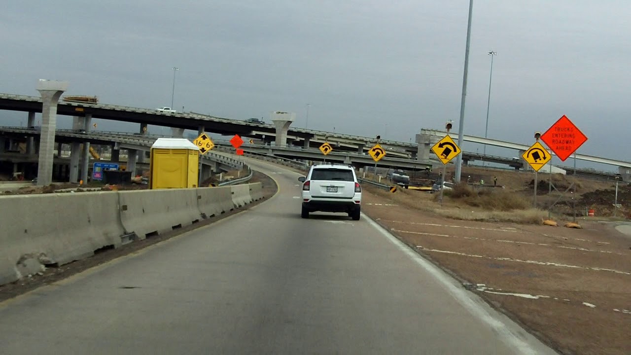 South Freeway (TX 288) northbound ramp to Interstate 610 inner loop ...