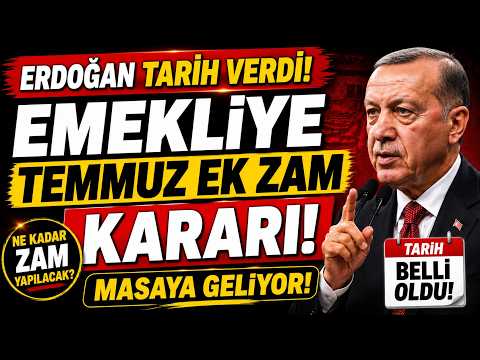 Son Dakika! Erdoğan Düğmeye Bastı! Emekliye Ek Zam Kararı! Tarihi Verdi...