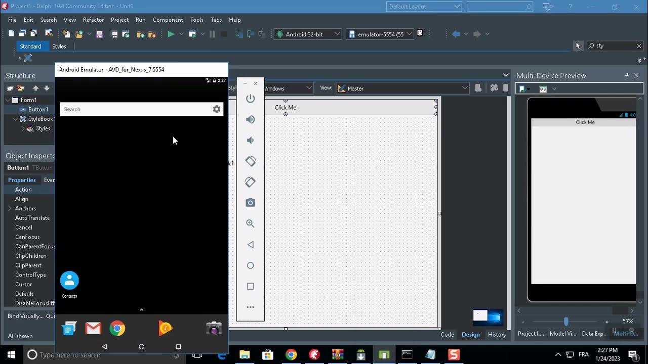 DELPHI android uses style book for massing designee - YouTube