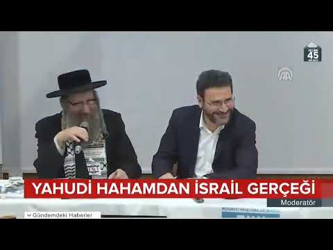 Yahudi Hahamdan İsrail gerçeği
