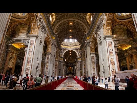 St Peter's Basilica in Rome : The Largest Church in the World - YouTube
