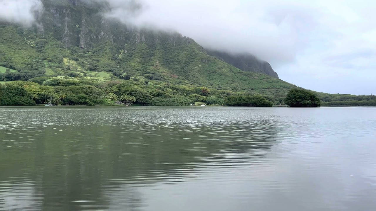 The amazing Moli'i fish pond on secret island - at the beautiful ...