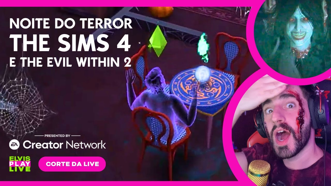 Noite do Terror The Sims 4 e (+18) The Evil Within 2 - YouTube