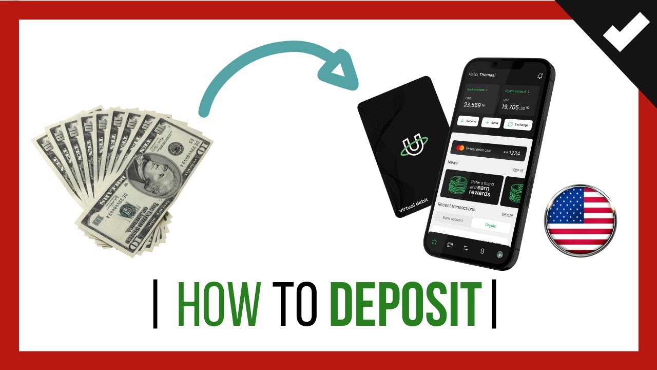 🇺🇸 ️ How to DEPOSIT MONEY into a Free BANK Account in USA 【 ACH, Wire ...