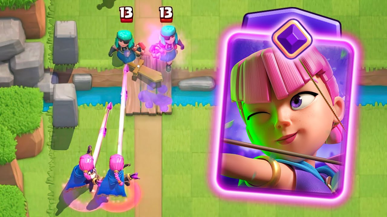 *FIRST* Archers Evolution Gameplay - Clash Royale Messed Up Again ...