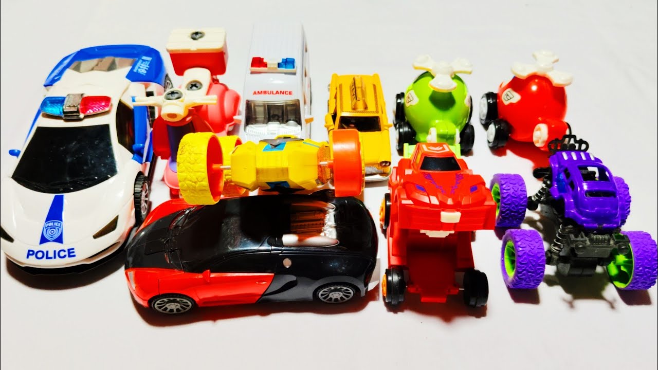 mini police toys unboxing satisfying||satisfying all toys unboxing ...
