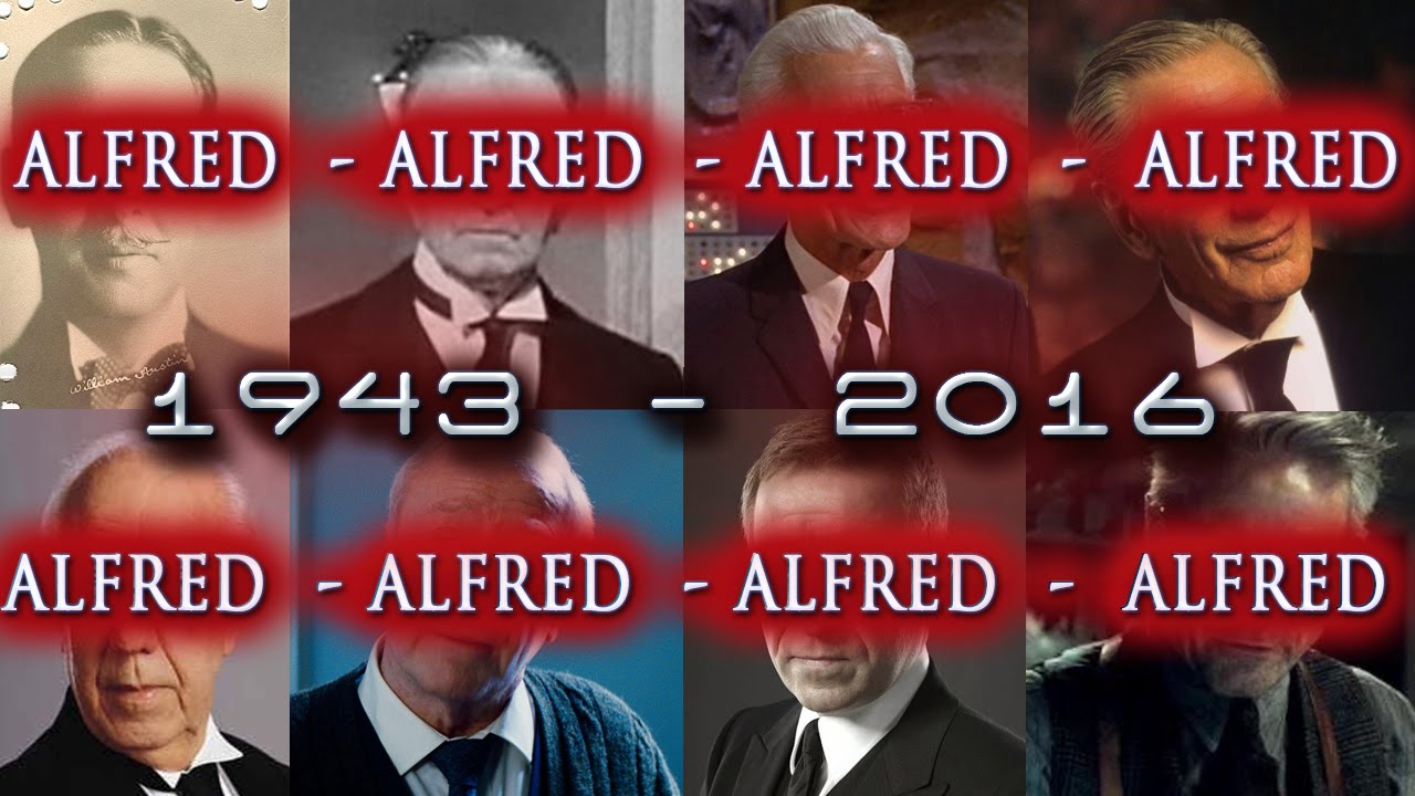 TODOS LOS ALFRED DE BATMAN - TV y CINE (LIVE ACTION) 1943-2016 - YouTube