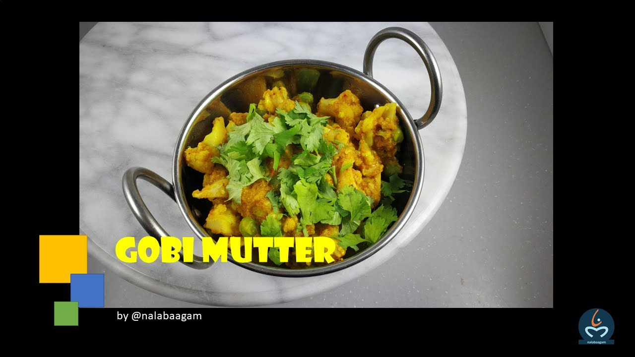Gobi Mutter | Curries | Indian | How to make - YouTube