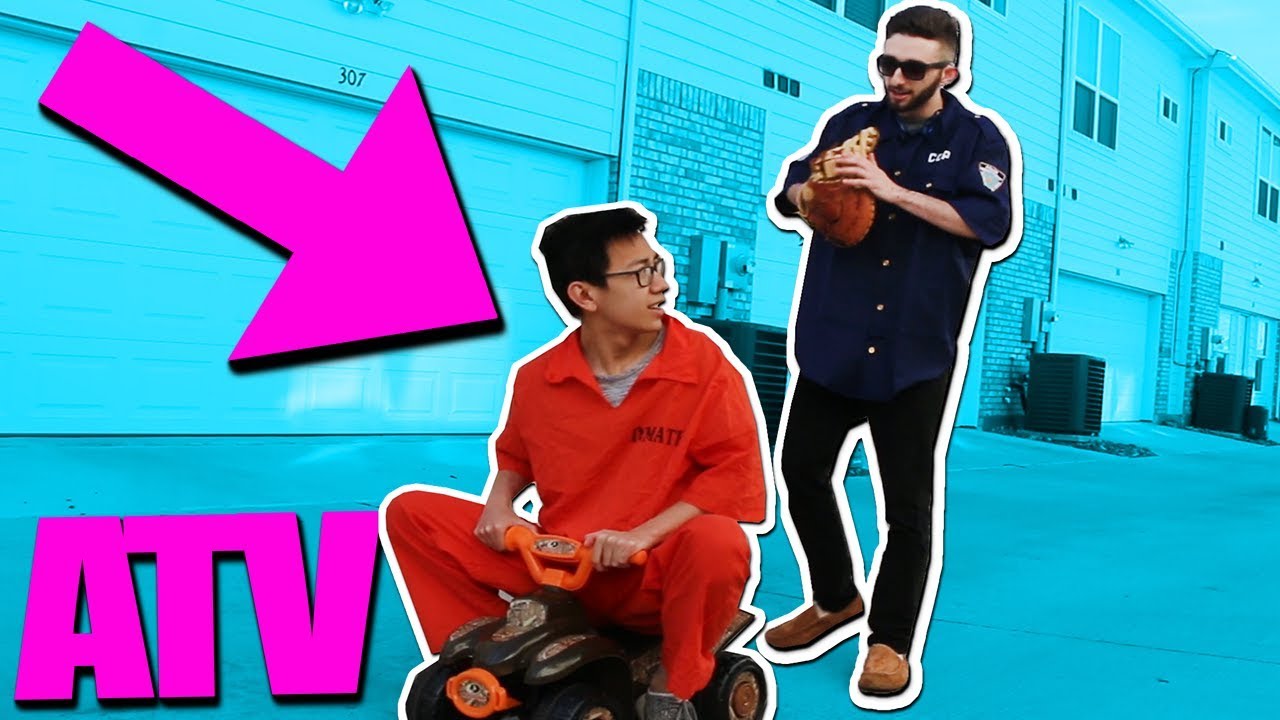 COP STEALS MY ATV!! (Roblox Jailbreak IRL) - YouTube