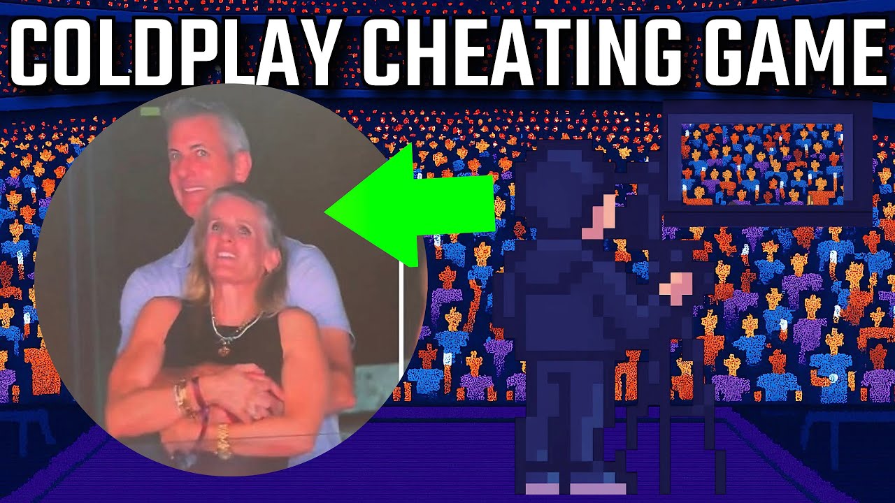 Coldplay Cheating CEO Kiss Cam Incident Already Has a Video Game - YouTube