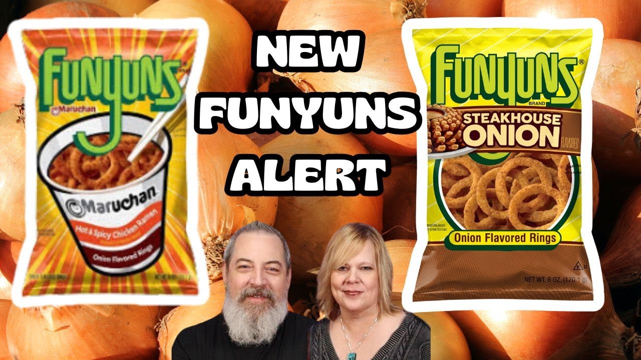 LETS TRY THE NEWEST FUNYUNS - YouTube