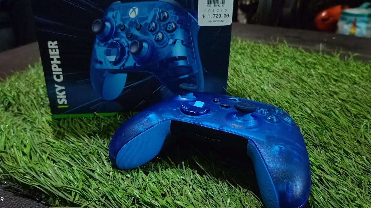 UNBOXING - Control SKY CIPHER de xbox series - YouTube
