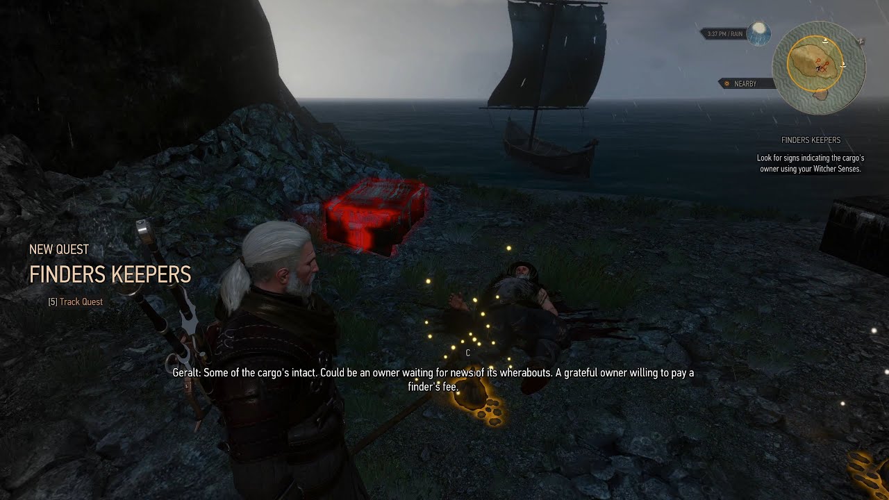 The Witcher 3: Finders keepers - YouTube