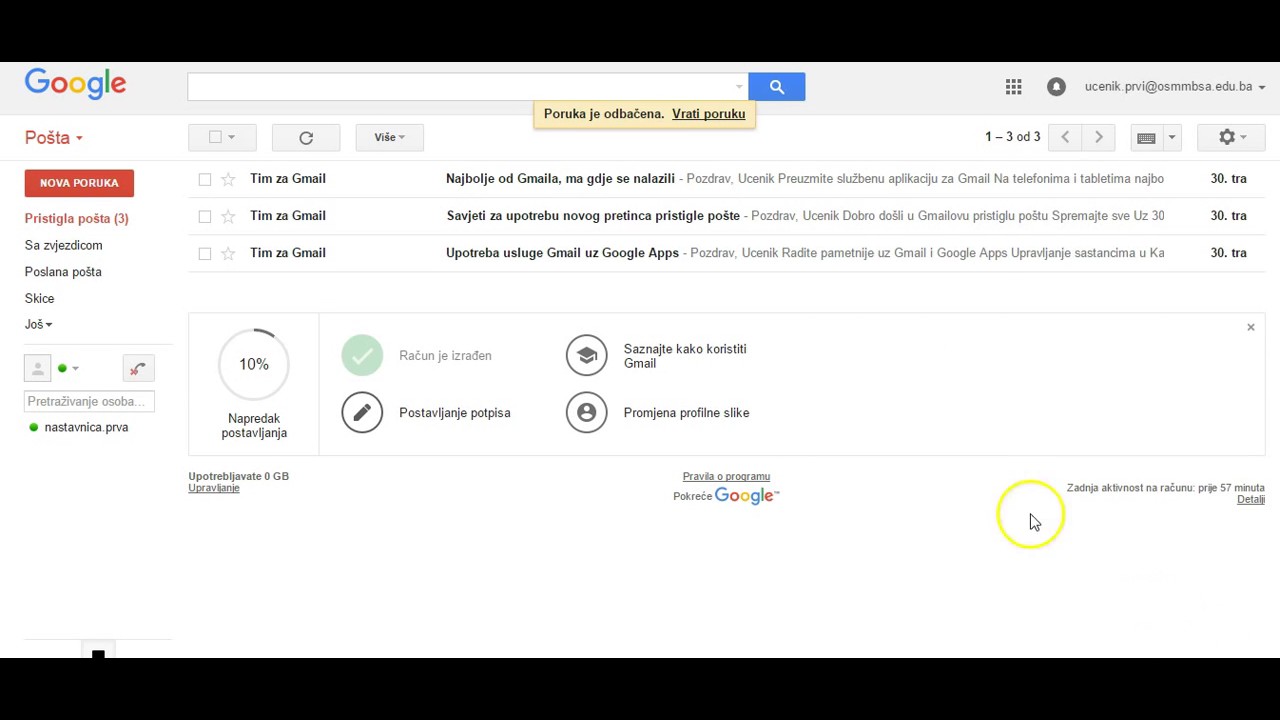 Google for Education Email - YouTube