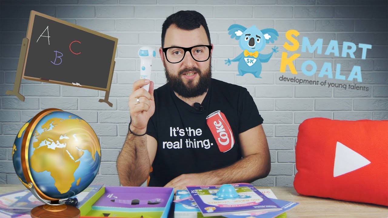 Обзор Smart Koala. Английский для детей - это весело! - YouTube
