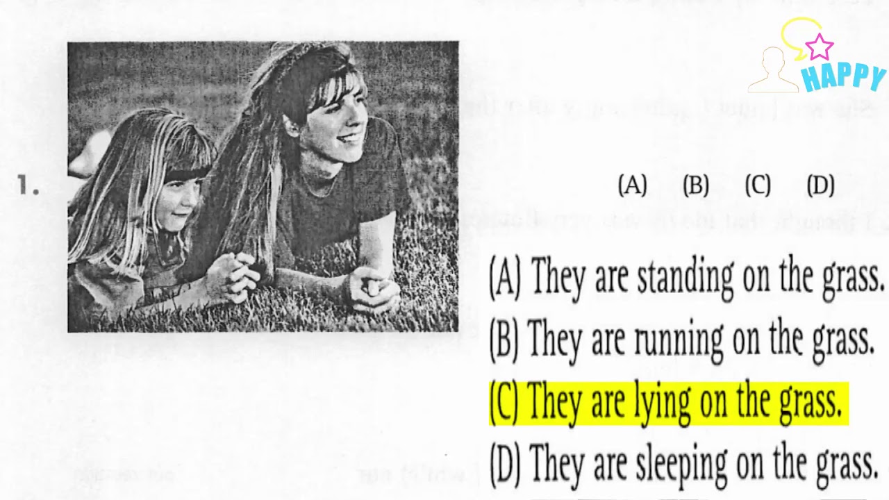 BASIC TOEIC LISTENING: Picture Description (10) - YouTube