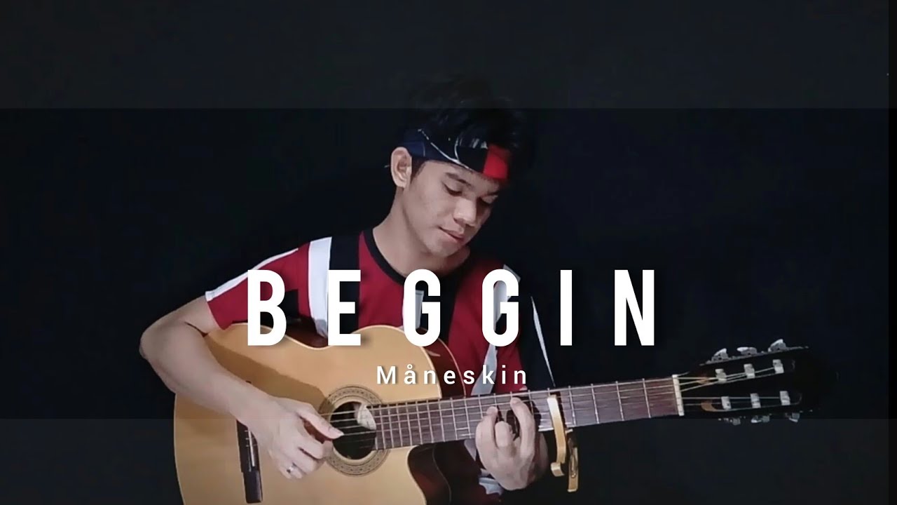 Beggin' - Måneskin (fingerstyle guitar cover) free tabs - YouTube