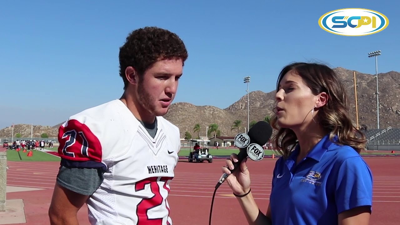 Top Recruits | Kenny Teter RB/DB Heritage - YouTube