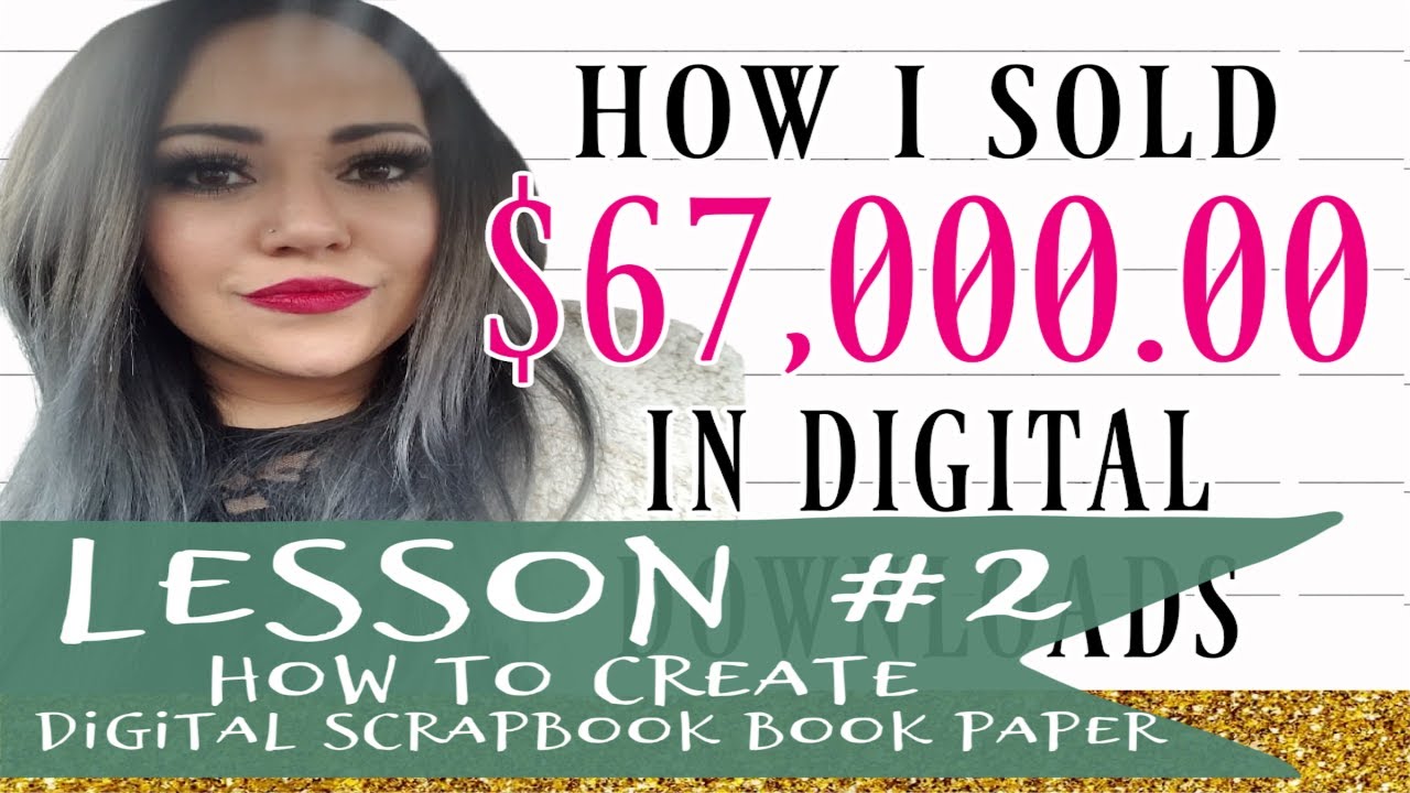 Lesson 2 How To Create Digital Scrapbook Paper PNG File YouTube Lesson 2 How To Create Digital Scrapbook Paper PNG File YouTube