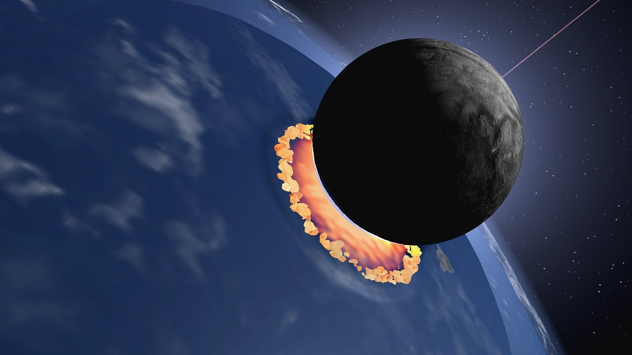 Giant Meteor Strikes the Pacific Ocean - Universe Sandbox - YouTube