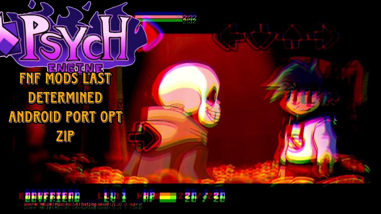FNF mods Last Determined android port optimized Zip - YouTube