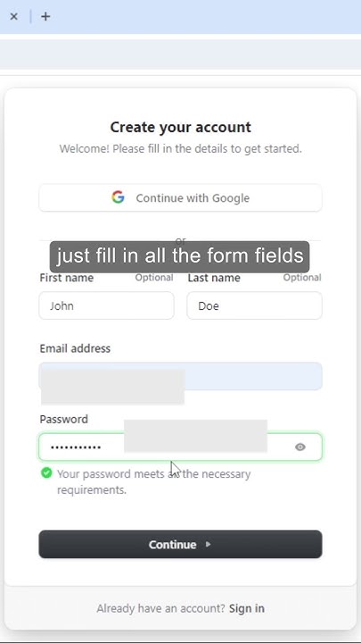 How To SignUp Using The Clerk Component #clerk #reactjs #authentication ...