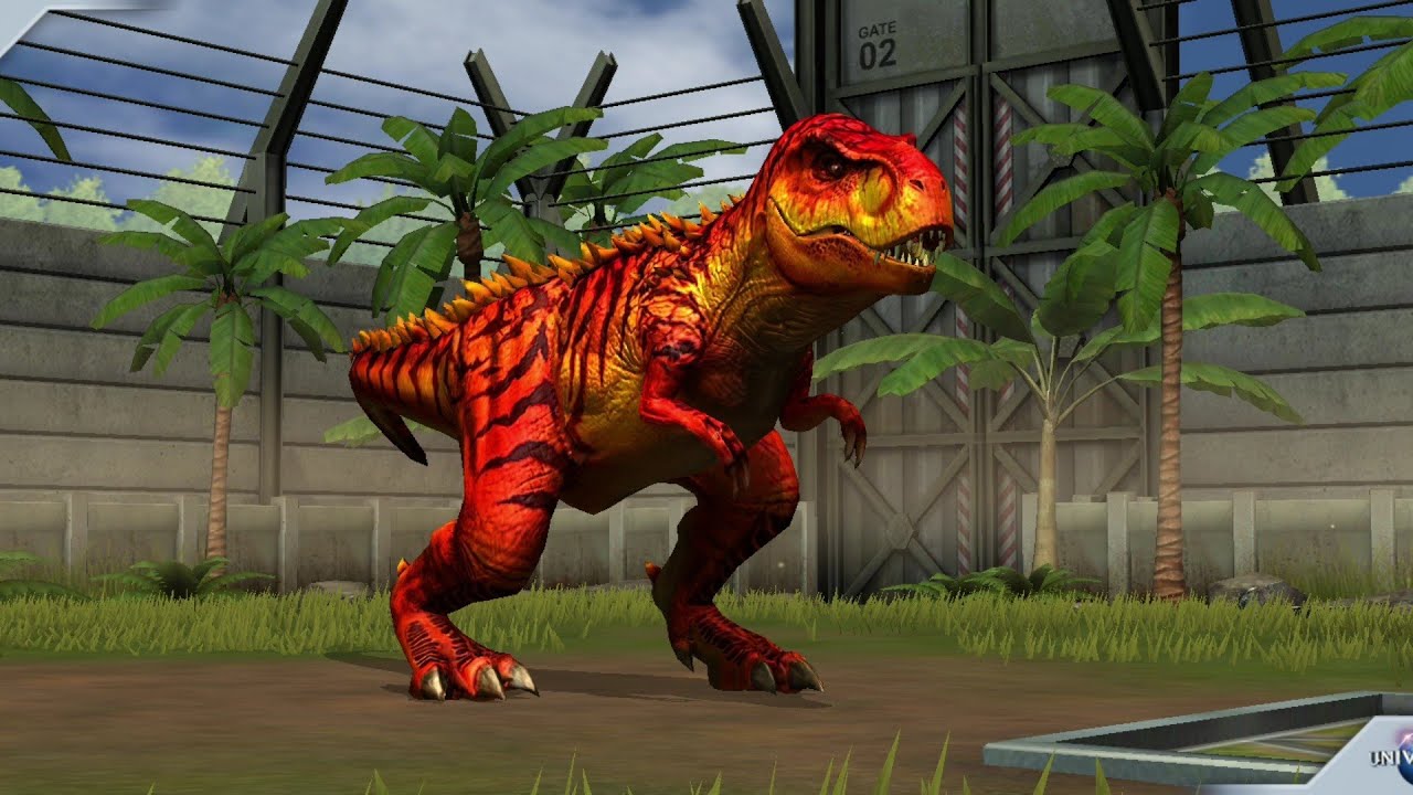 Getting a level 40 T.rex!!!! Jurassic World:The Game ep 25 - YouTube