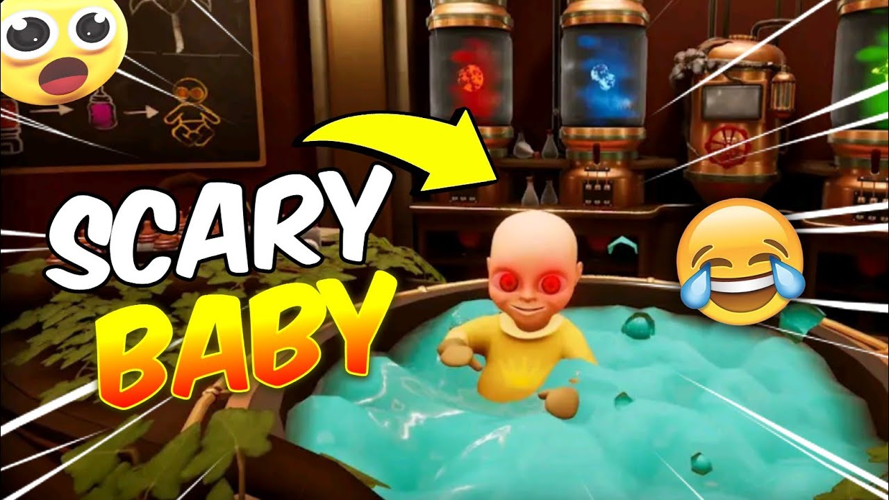 THE BABY IS SO SCARY 😱 !! baby in yellow || funny video || Coolzilla ...