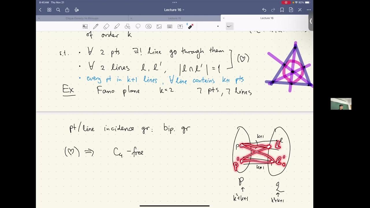 24.11.21, Hong Liu, Extremal Combinatorics: Lecture 16 - YouTube