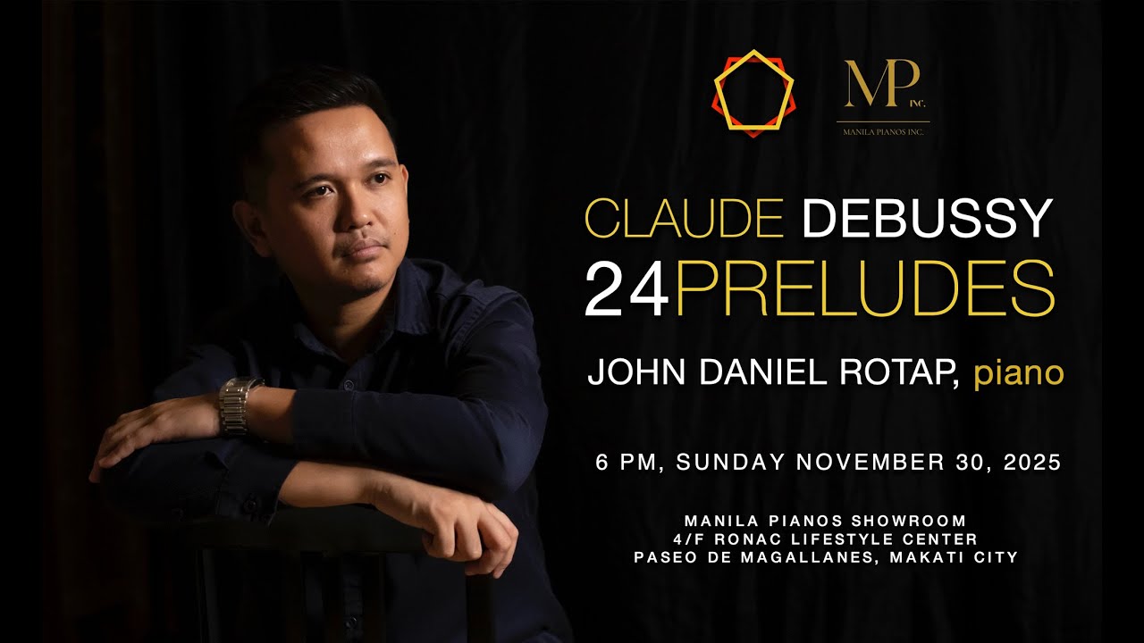 C. Debussy : Preludes Book 1 John Daniel Rotap, piano - YouTube