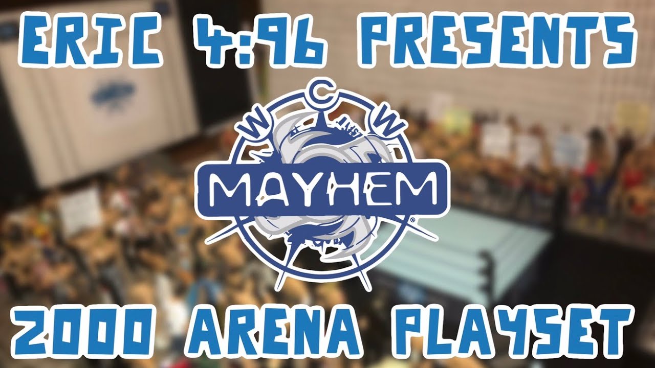 Arena Playset - WCW Mayhem 2000 - YouTube