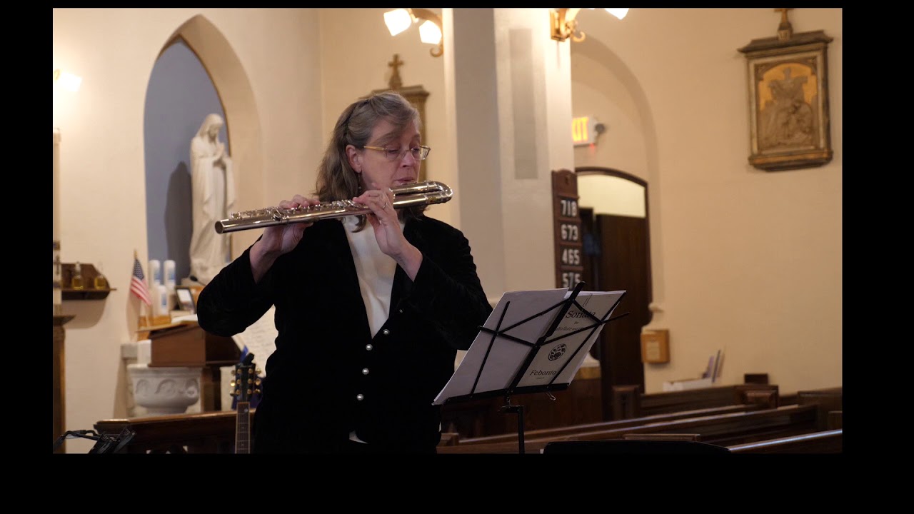 Sonata for alto flute and piano - Allegretto - YouTube