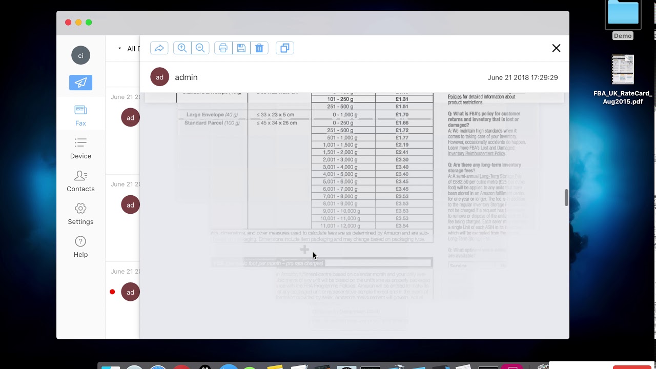 Receive fax on your Mac computer - YouTube