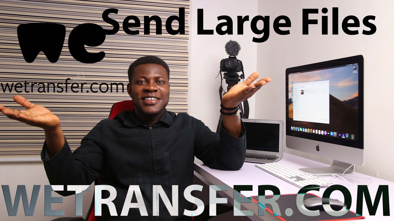 HOW TO SEND LARGE FILES VIA EMAIL USING WETRANSFER.COM - YouTube