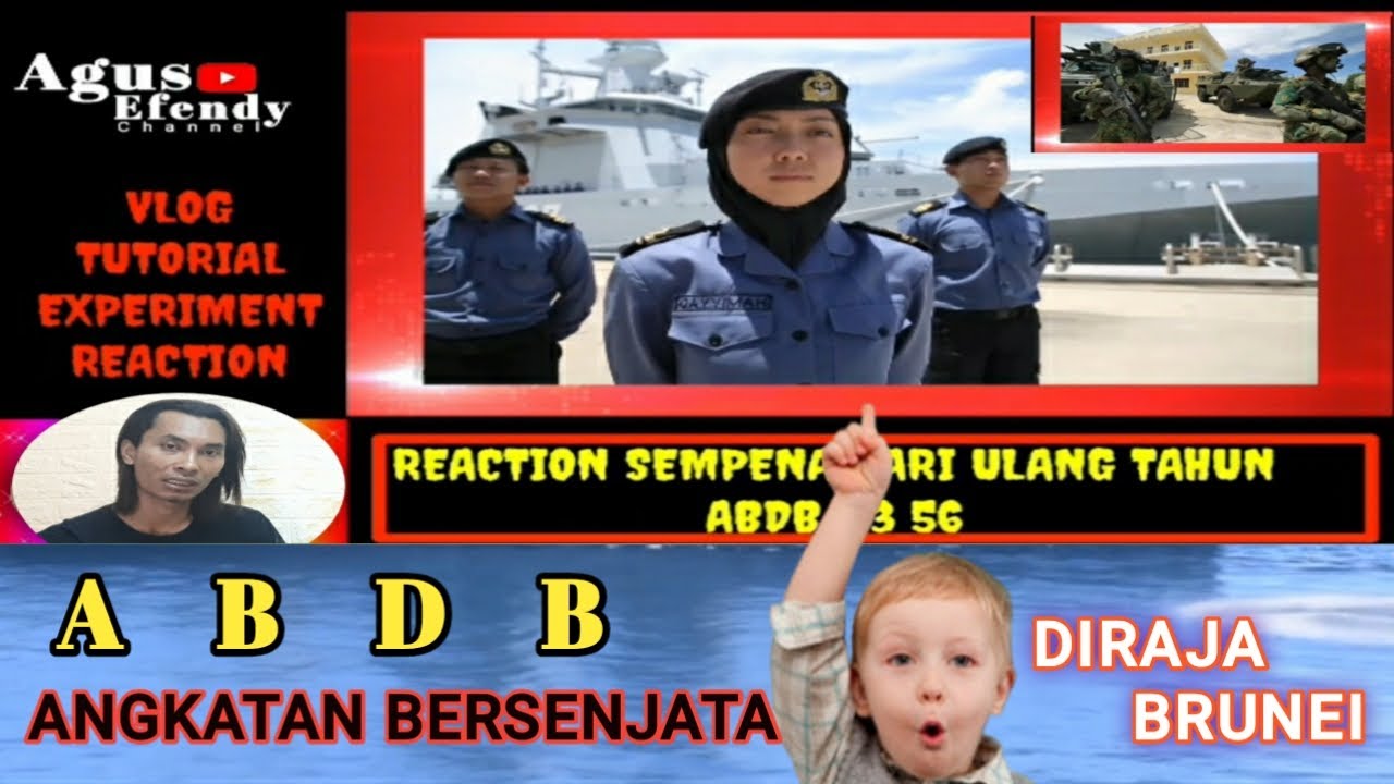 Reaction||SEMPENA HARI ULANG TAHUN ABDB KE 56||Brunei Darussalam - YouTube