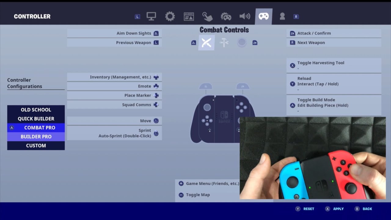 Fortnite: How to Turn On Quick Builder, Combat Pro, Custom, Old School ...