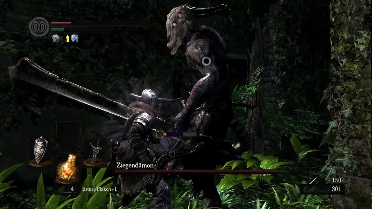 Dark Souls 1 Guide Ziegendämon Capra Demon - YouTube