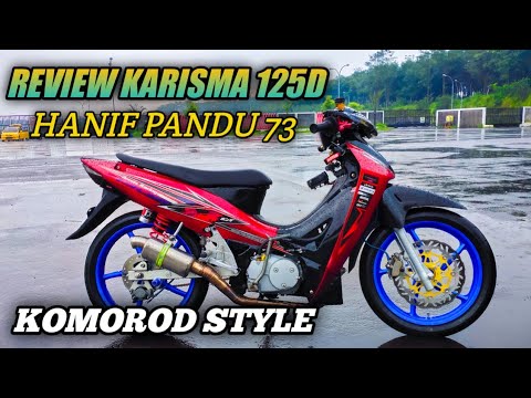 REVIEW KARISMA 125D || ROAD RACE STYLE - YouTube