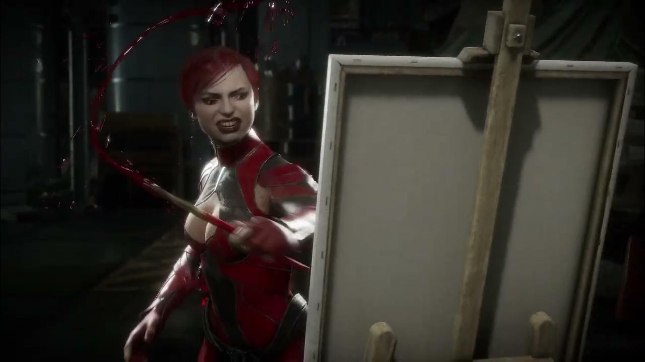 mortal kombat 11 friendship skarlet - YouTube