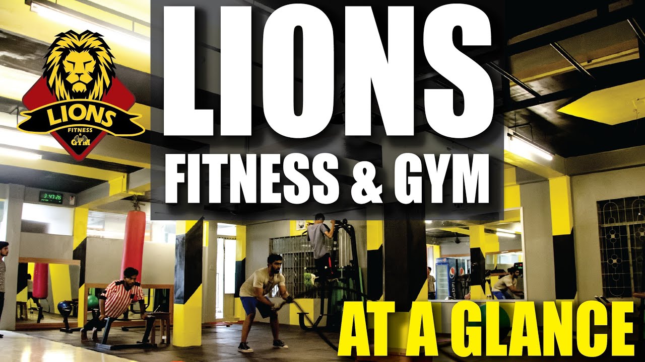 LIONS GYM KHILGAON AT A GLANCE|| Space & Interior Of Lions Fitness ...