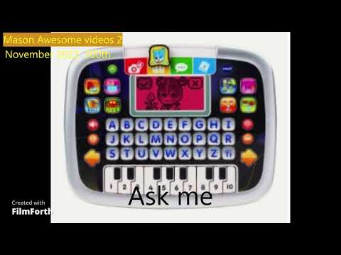 2013 vtech little apps tablet  Ask me music